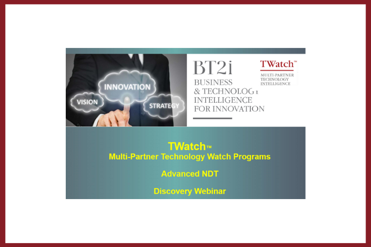 TWatch Discovery Webinar – Advanced NDT – Nov 25, 2022 – 1:30 – 3:00 pm ...